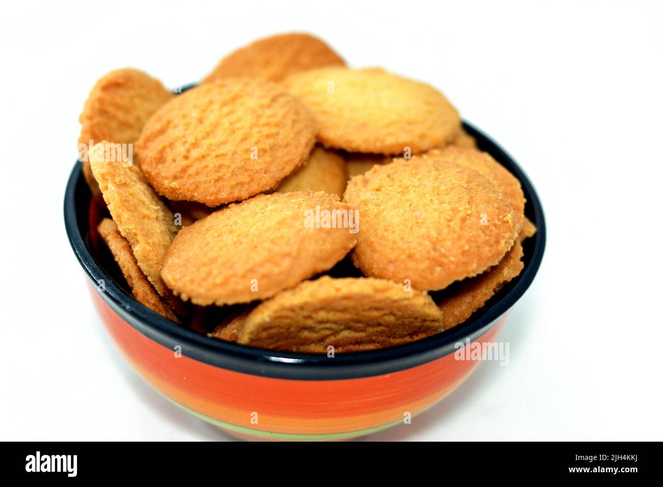 A deep plate of traditional Arabic cookies for celebration of Islamic ...