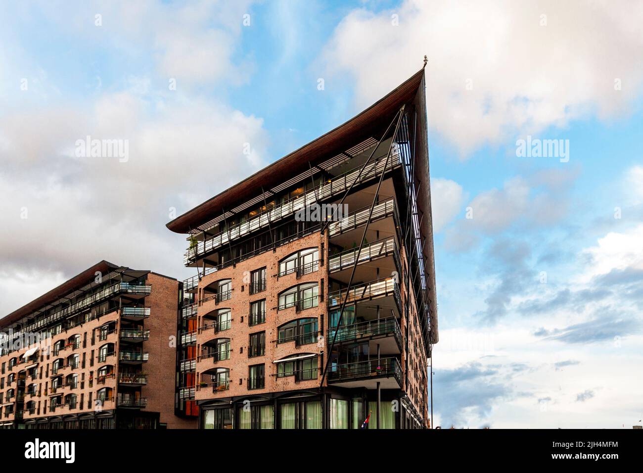 Norwegian norway oslo minimalist architecture hi-res stock photography ...