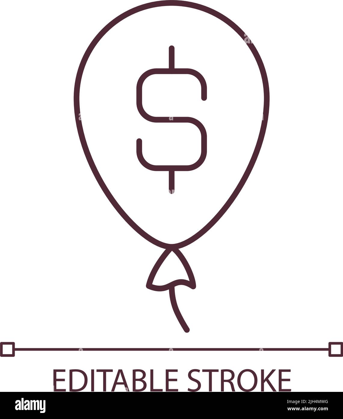 Inflation finance color icon Stock Vector Images - Alamy