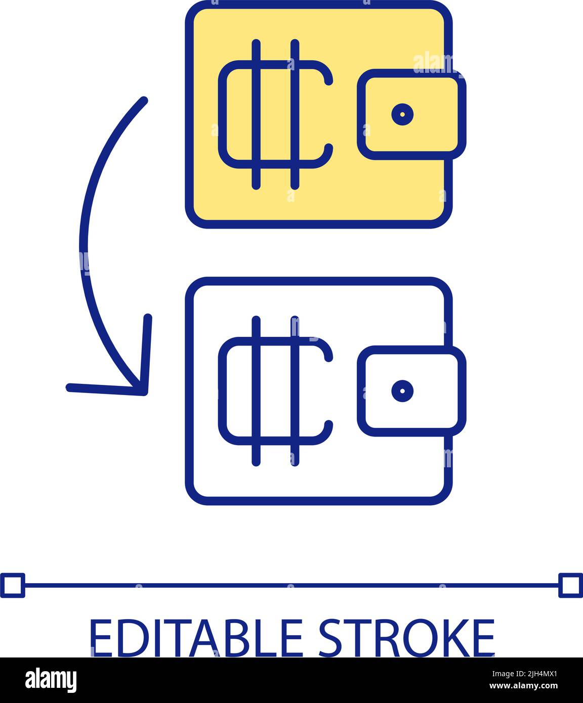 Cryptocurrency wallets Cut Out Stock Images & Pictures - Alamy