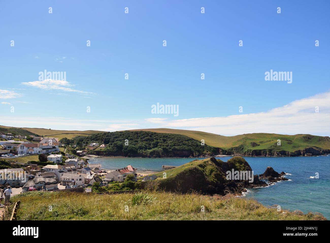 Hope cove village devon uk hi-res stock photography and images - Alamy