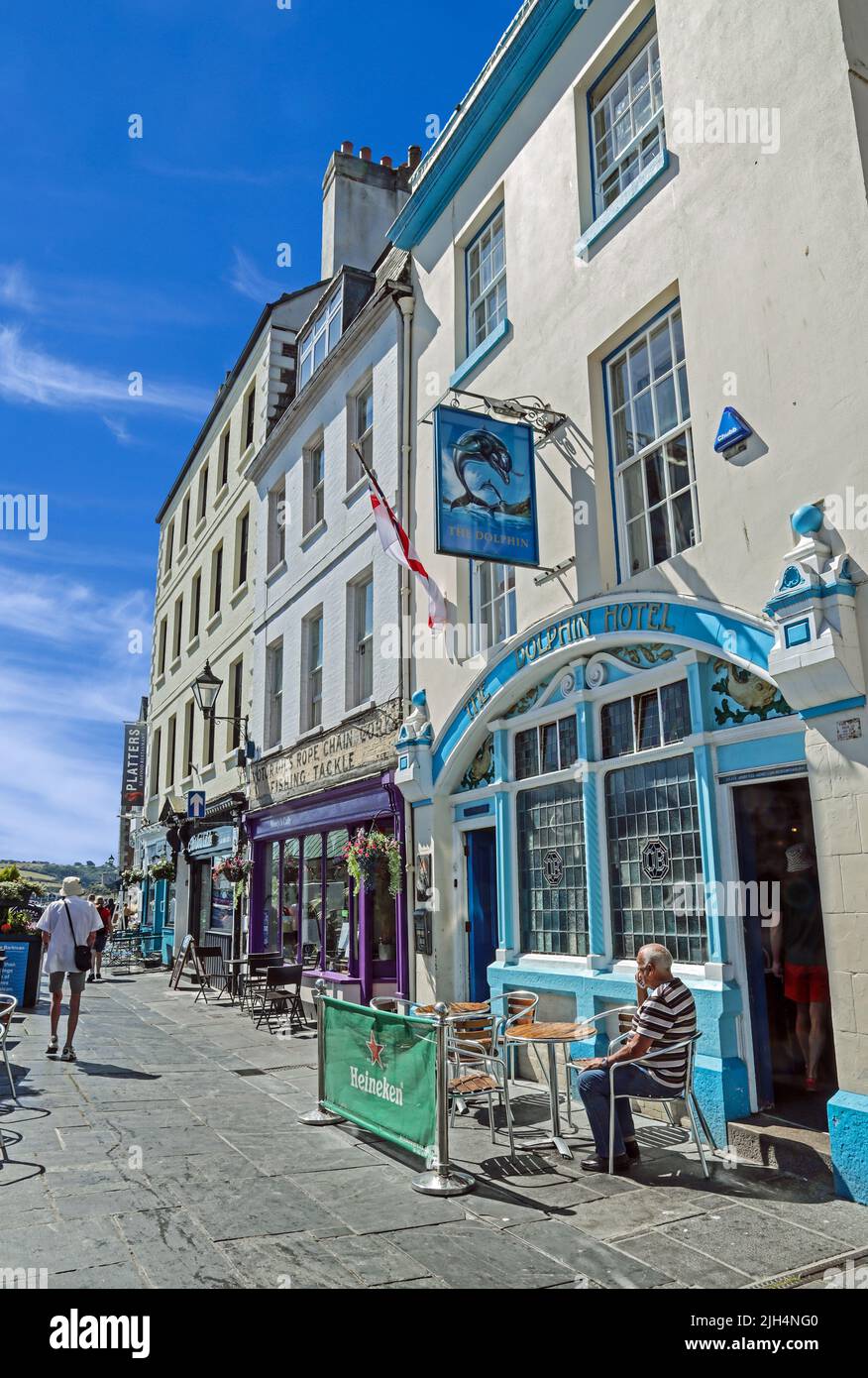 The Dolphin Hotel, a popular historic pub made famous by artist Bery ...