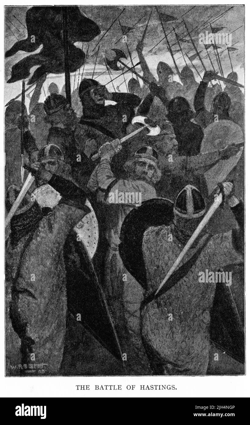 Battle hastings 1066 Black and White Stock Photos & Images - Alamy
