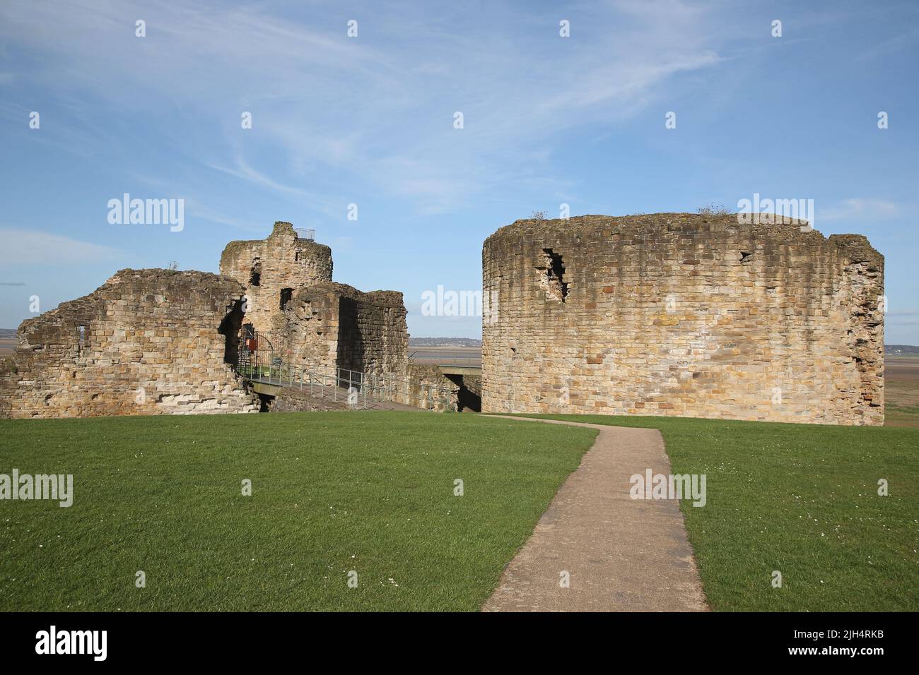 Flint Castle, Flintshire, North Wales Stock Photo - Alamy