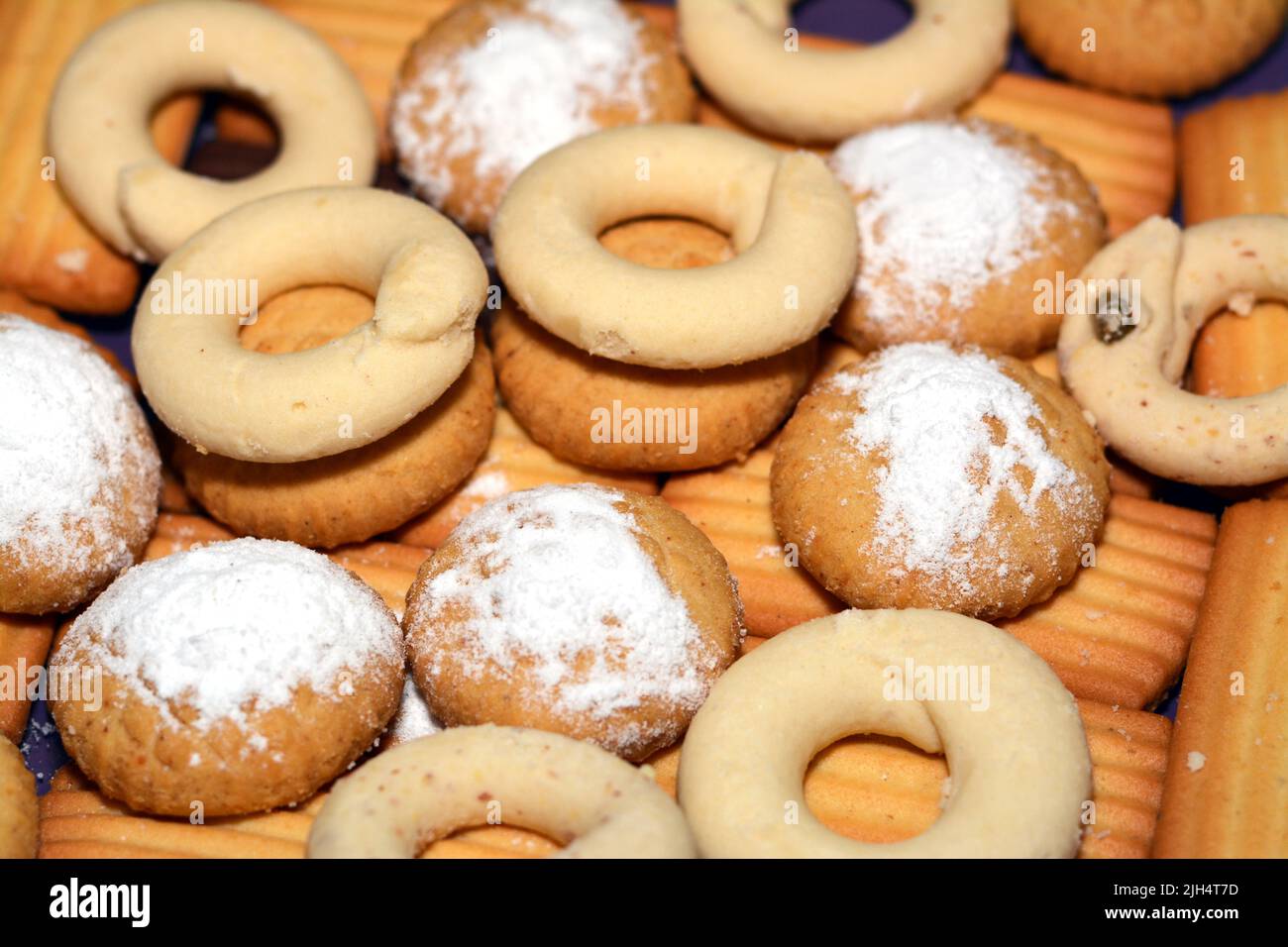 Traditional Arabic cookies for celebration of Islamic holidays of El ...