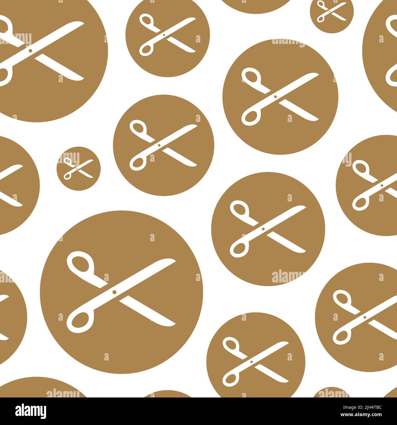 Scissors. Seamless pattern. Abstract background. Vector illustration ...
