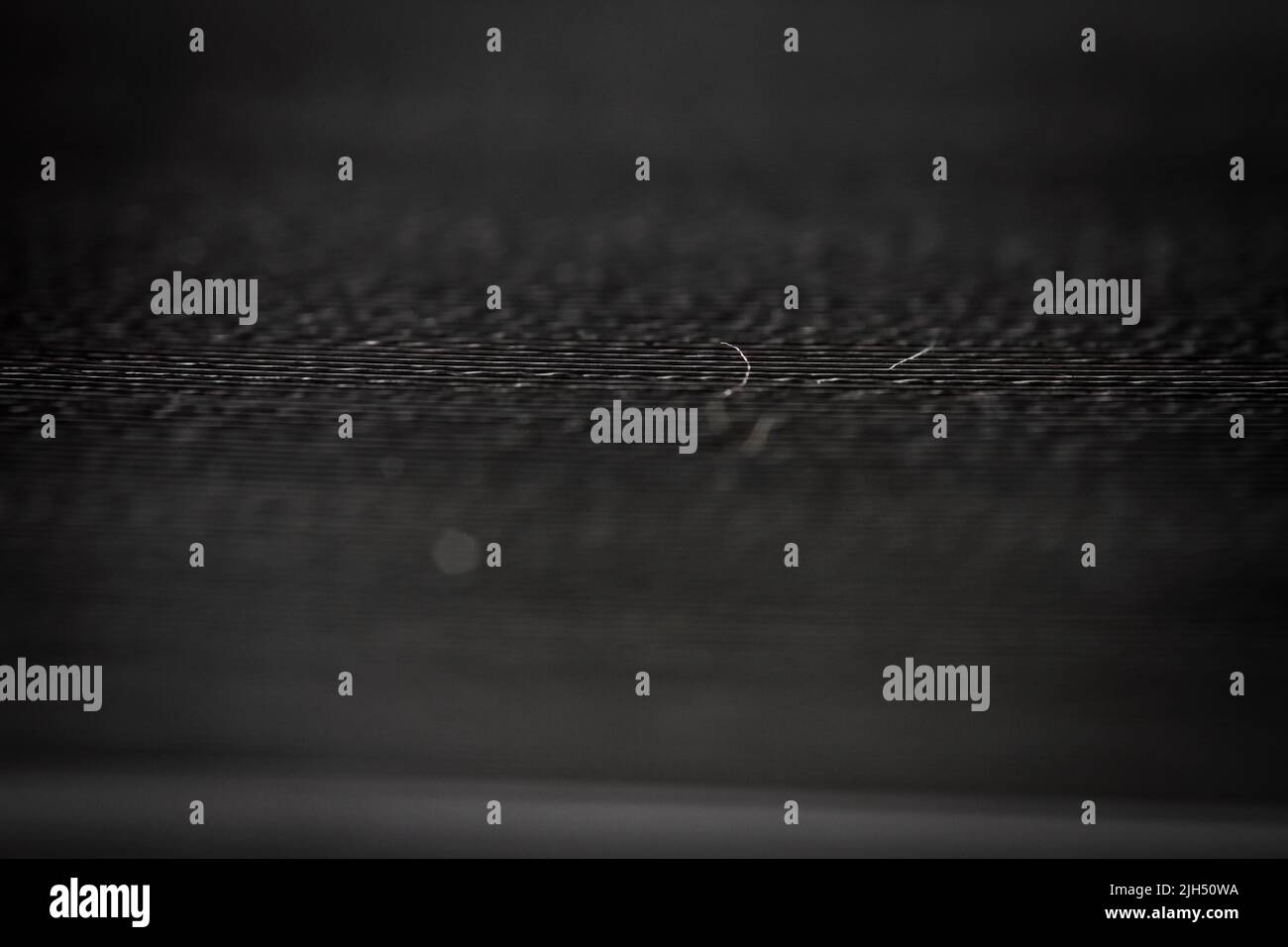 Macro shot of black vinyl record. Surface of an old vinyl record ...