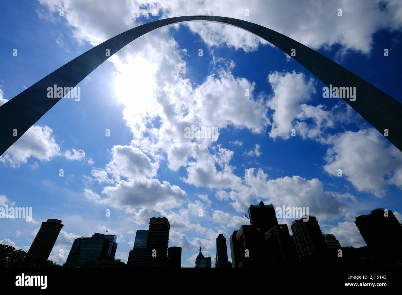 Landmark Gateway Arch, St. Louis, Missouri, United States of America ...