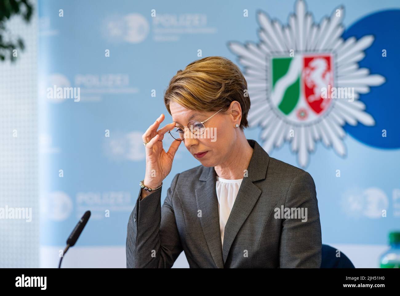 25 November 2021, North Rhine-Westphalia, Münster: Police chief ...