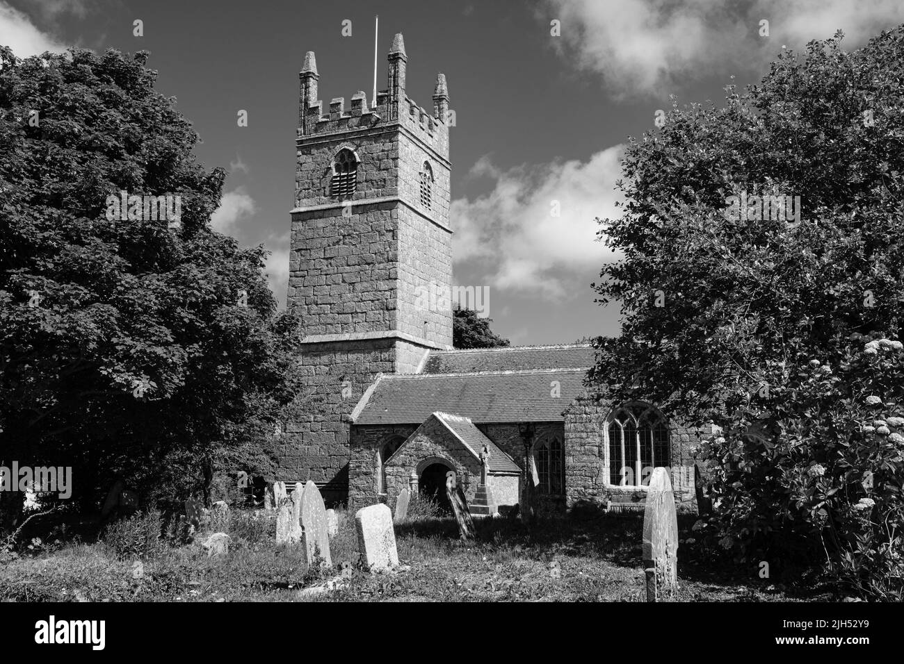 St Sithney Parish Church, Cornwall Stock Photo - Alamy