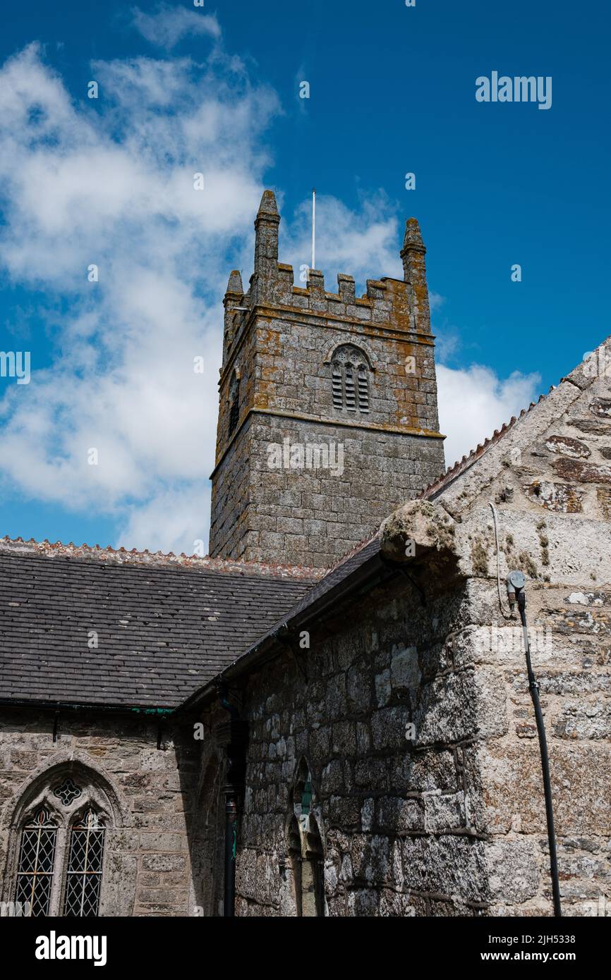 St Sithney Parish Church, Cornwall Stock Photo - Alamy