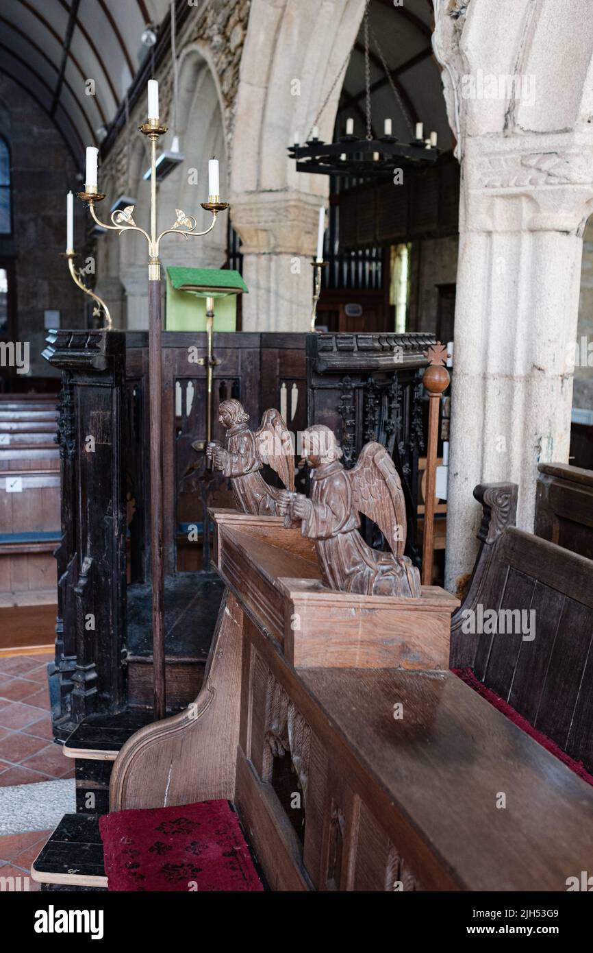 St Sithney Parish Church, Cornwall Stock Photo - Alamy
