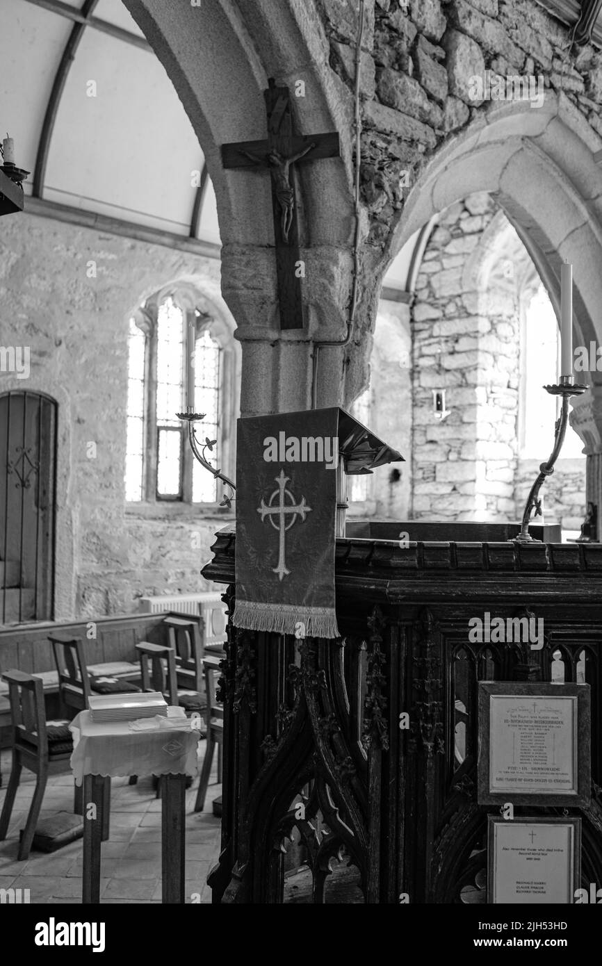 St Sithney Parish Church, Cornwall Stock Photo - Alamy