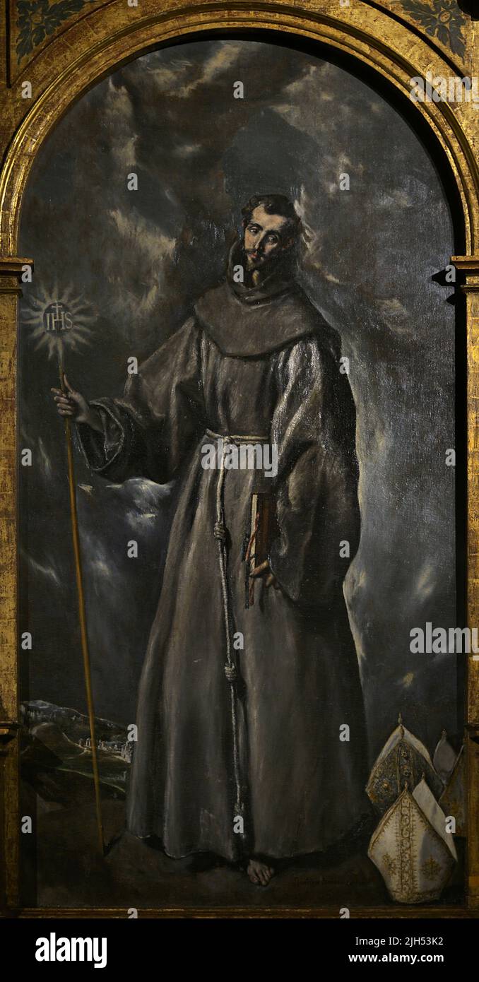 St. Bernardine of Siena (1380-1444). Italian Franciscan preacher and ...
