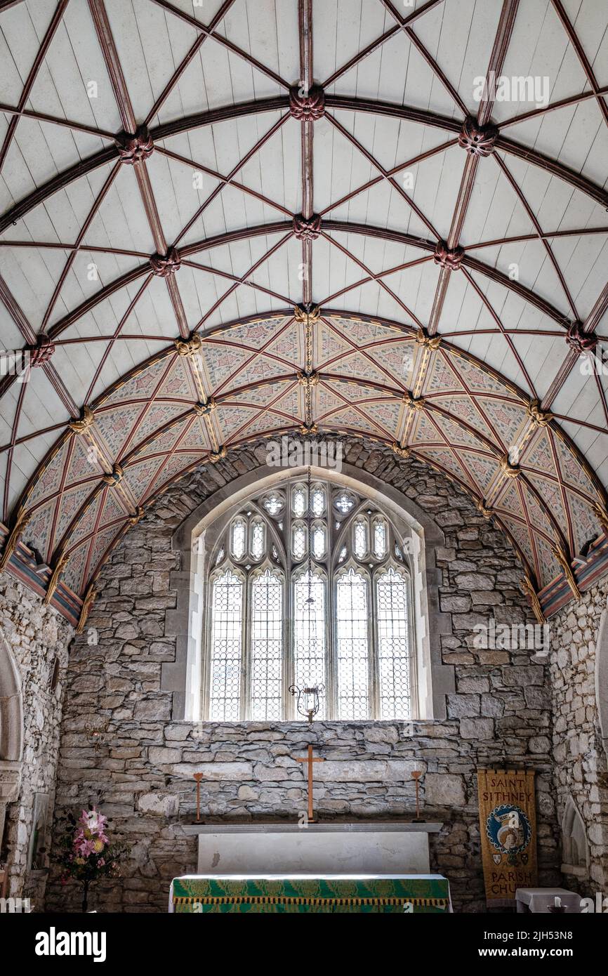 St Sithney Parish Church, Cornwall Stock Photo - Alamy