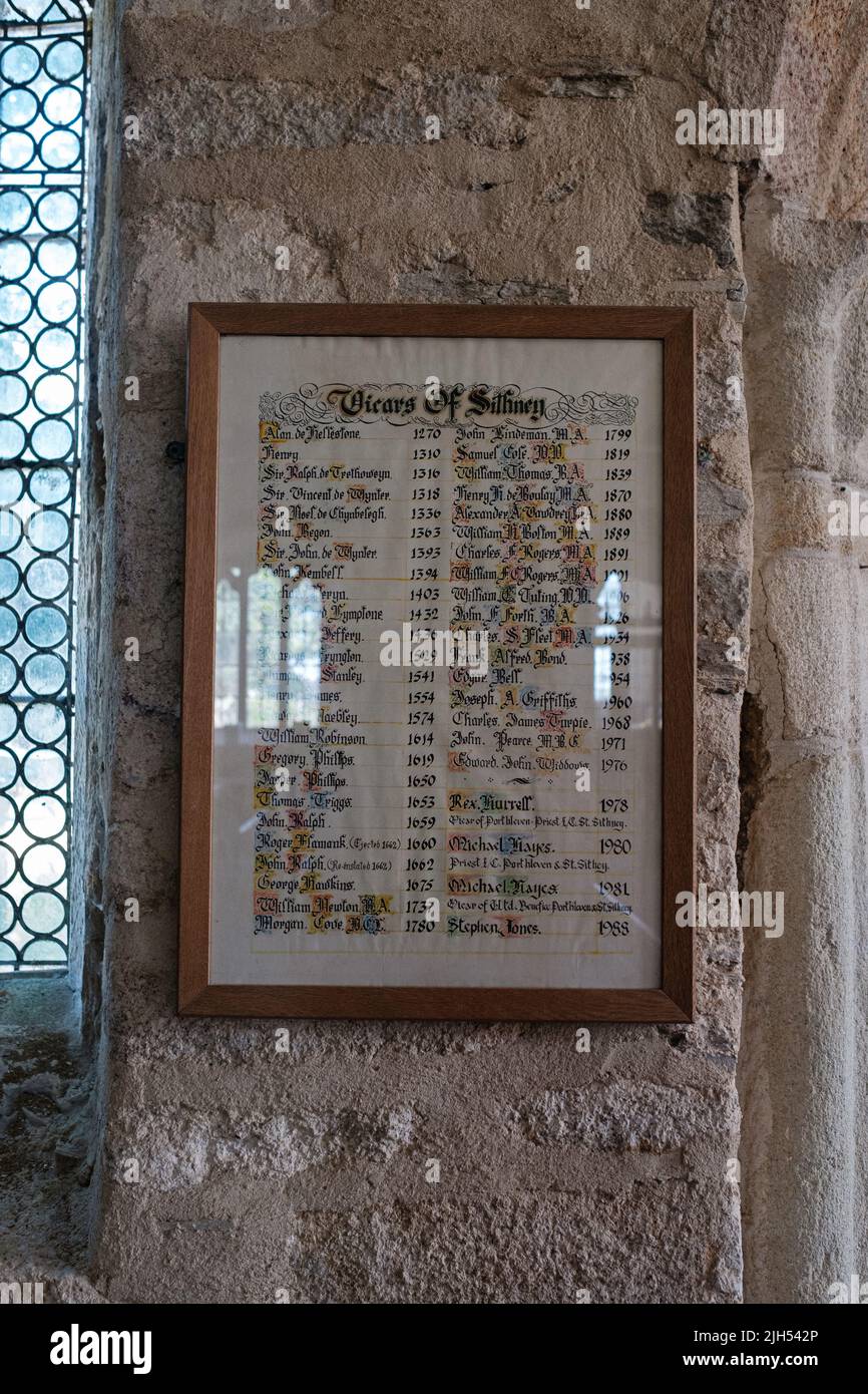 Sithney church hi-res stock photography and images - Alamy