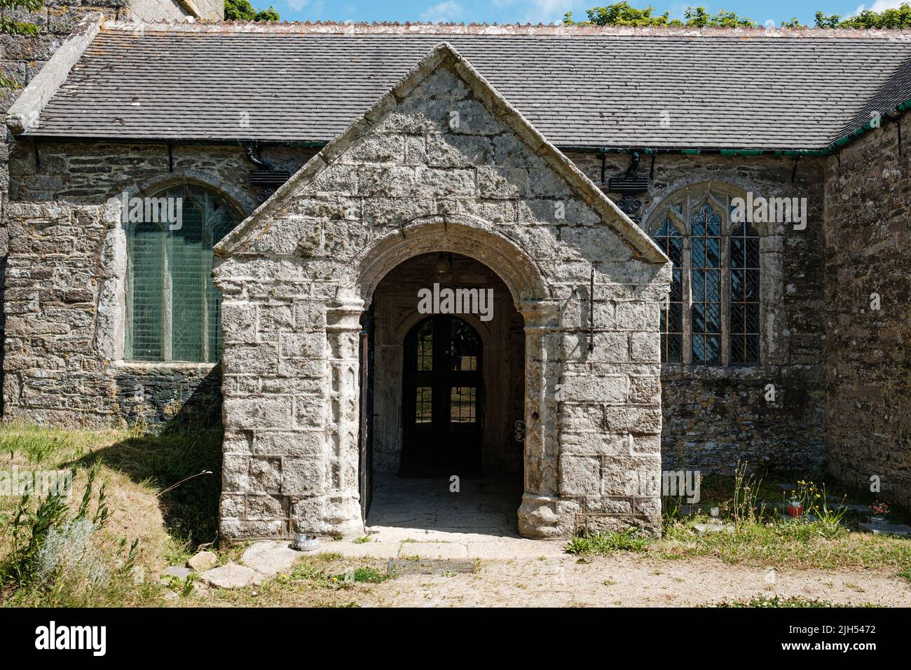 St Sithney Parish Church, Cornwall Stock Photo - Alamy