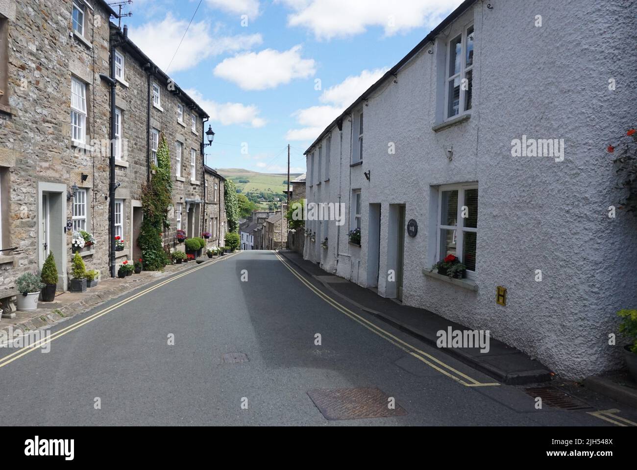 Street in Kirkby Lonsdale Stock Photo - Alamy