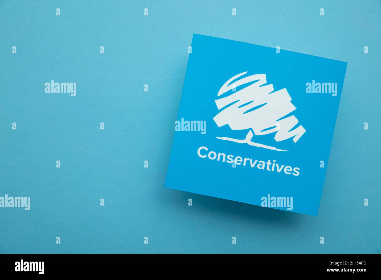 LONDON, UK - July 2022: Conservative United Kingdom political party ...