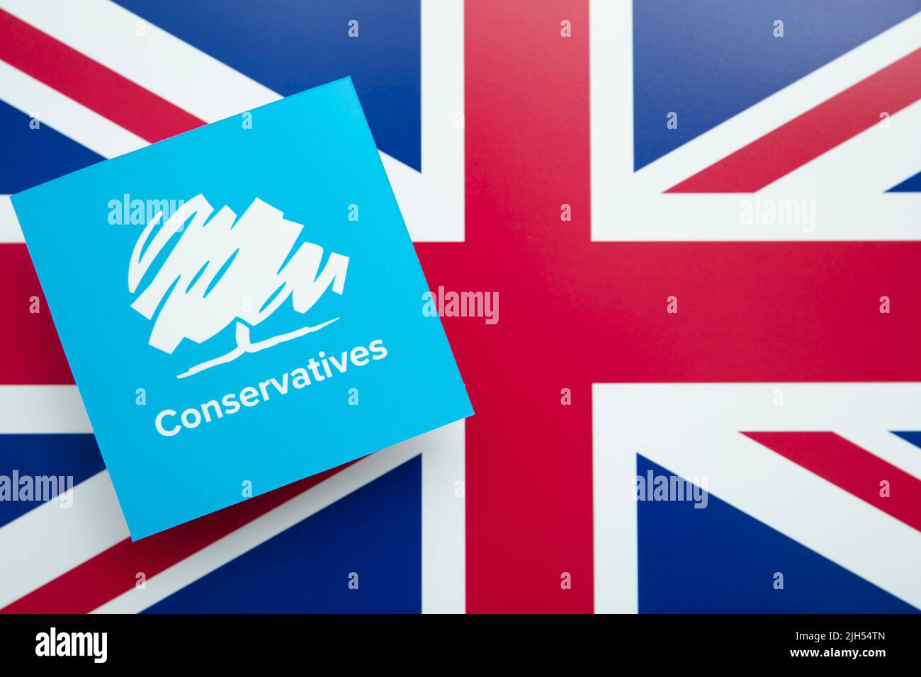 Conservative party logo england hi-res stock photography and images - Alamy