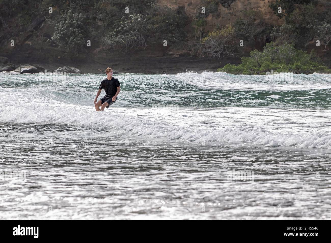 Moyà Beach moment between hike at Dziani lake, surfing at Moyà beach 2 ...