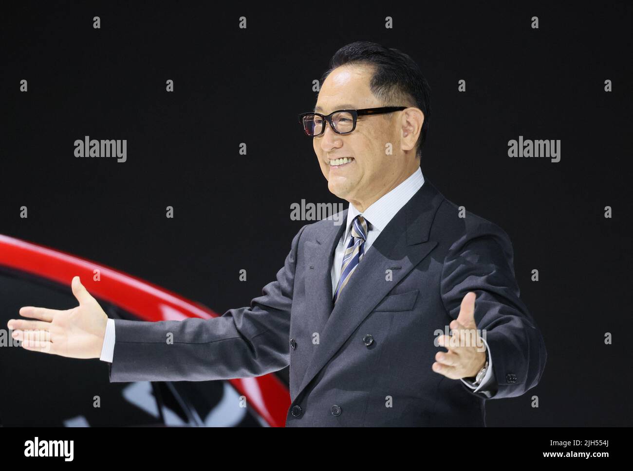 Chiba, Japan. 15th July, 2022. Japan's automobile giant Toyota Motor ...