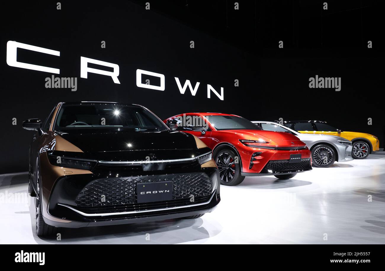 Chiba, Japan. 15th July, 2022. Japan's automobile giant Toyota Motor ...