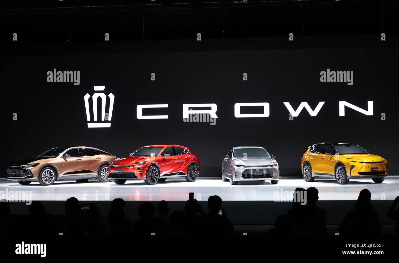 Chiba, Japan. 15th July, 2022. Japan's automobile giant Toyota Motor ...