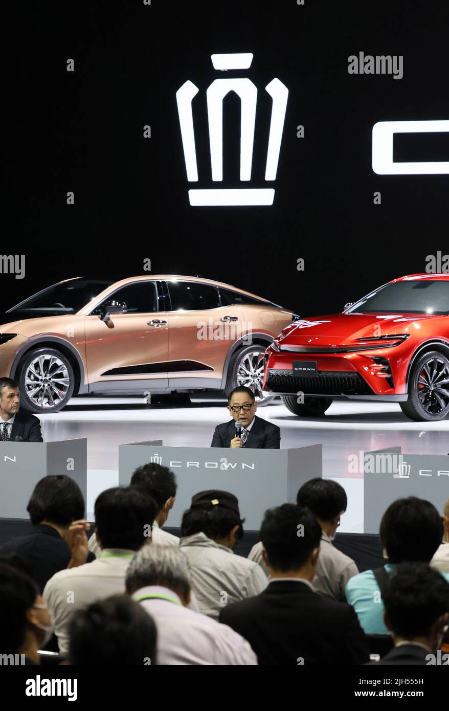 Chiba, Japan. 15th July, 2022. Japan's automobile giant Toyota Motor ...
