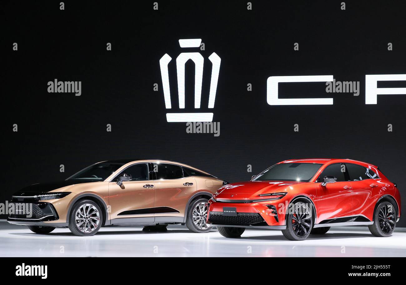Chiba, Japan. 15th July, 2022. Japan's automobile giant Toyota Motor ...