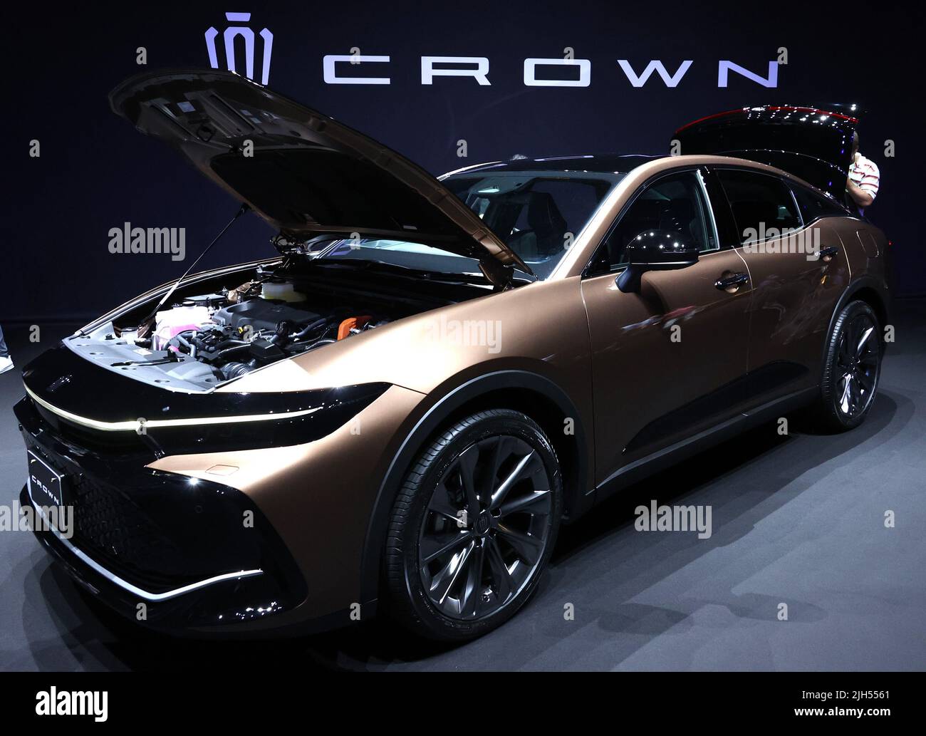 Chiba, Japan. 15th July, 2022. Japan's automobile giant Toyota Motor ...