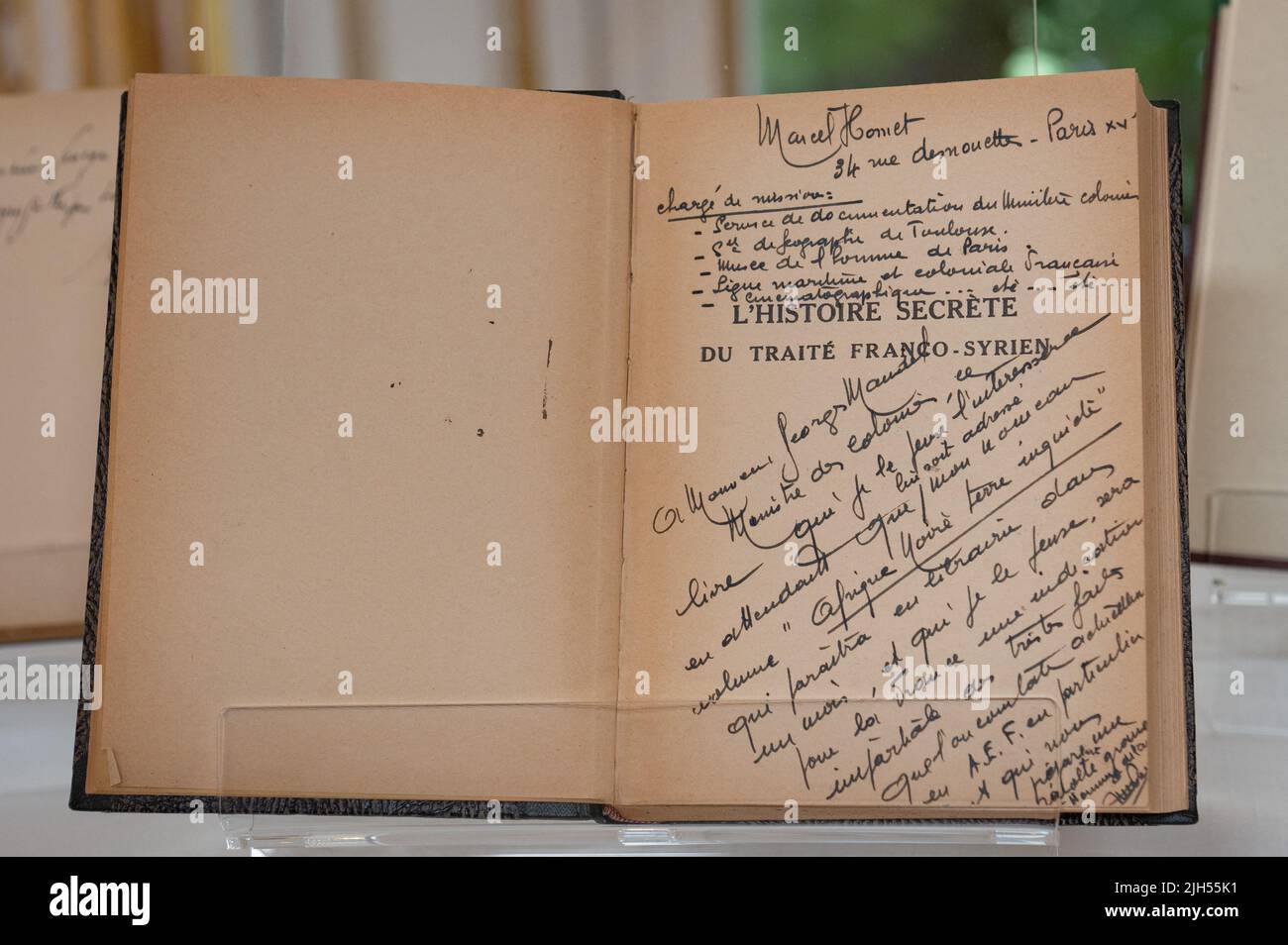 Paris, France. 15th July, 2022. Ceremony for the return to Georges ...