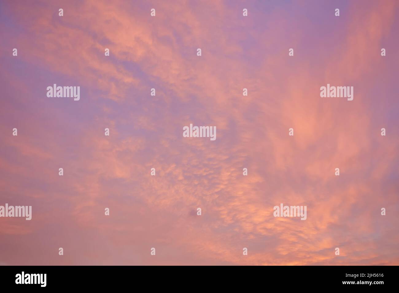 Cloudscape of cumulus sunset clouds with sunlight Stock Photo - Alamy