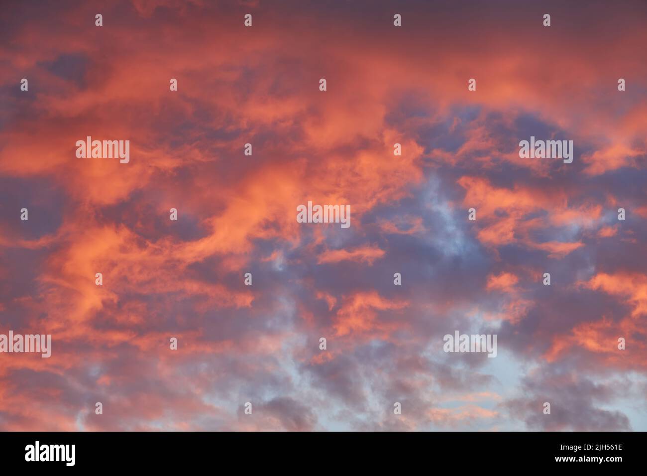 Colorful cloudy sky at sunset. Gradient color. Sky texture, abstract ...