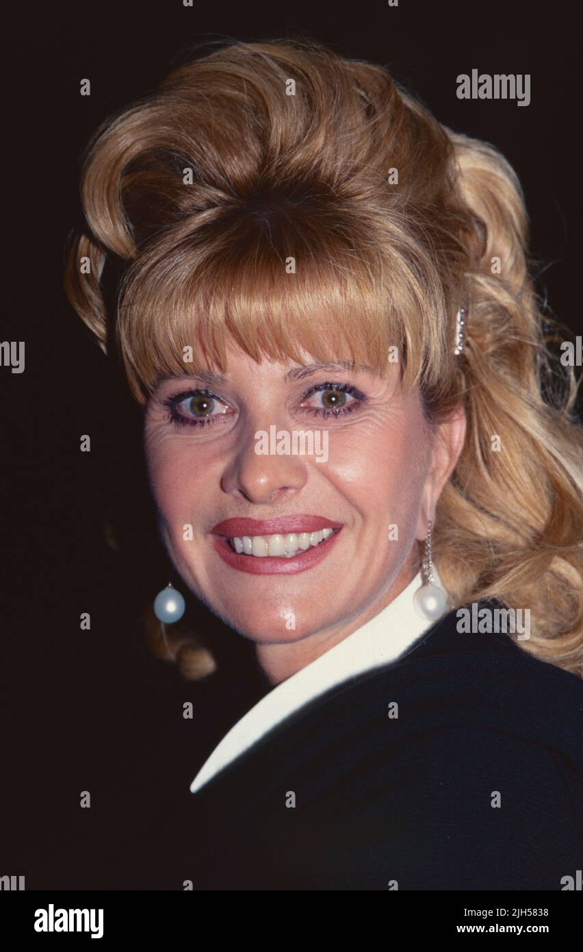 Ivana Trump in New York City on April 5, 1995. Photo Credit: Henry ...