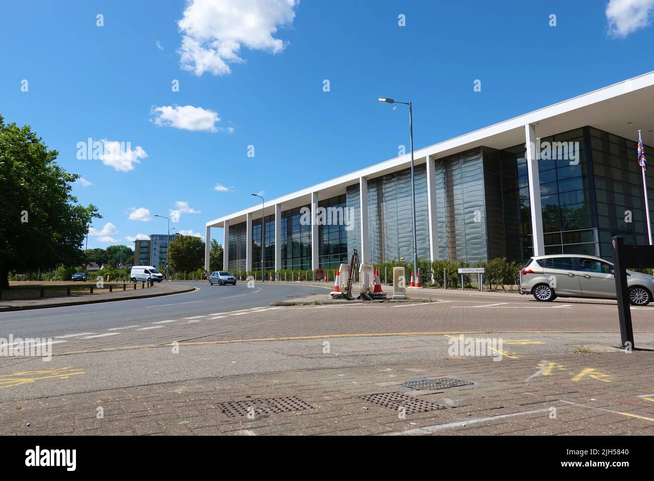 Ipswich, Suffolk, UK - 15 July 2022: Ipswich Crown Court in Russell ...