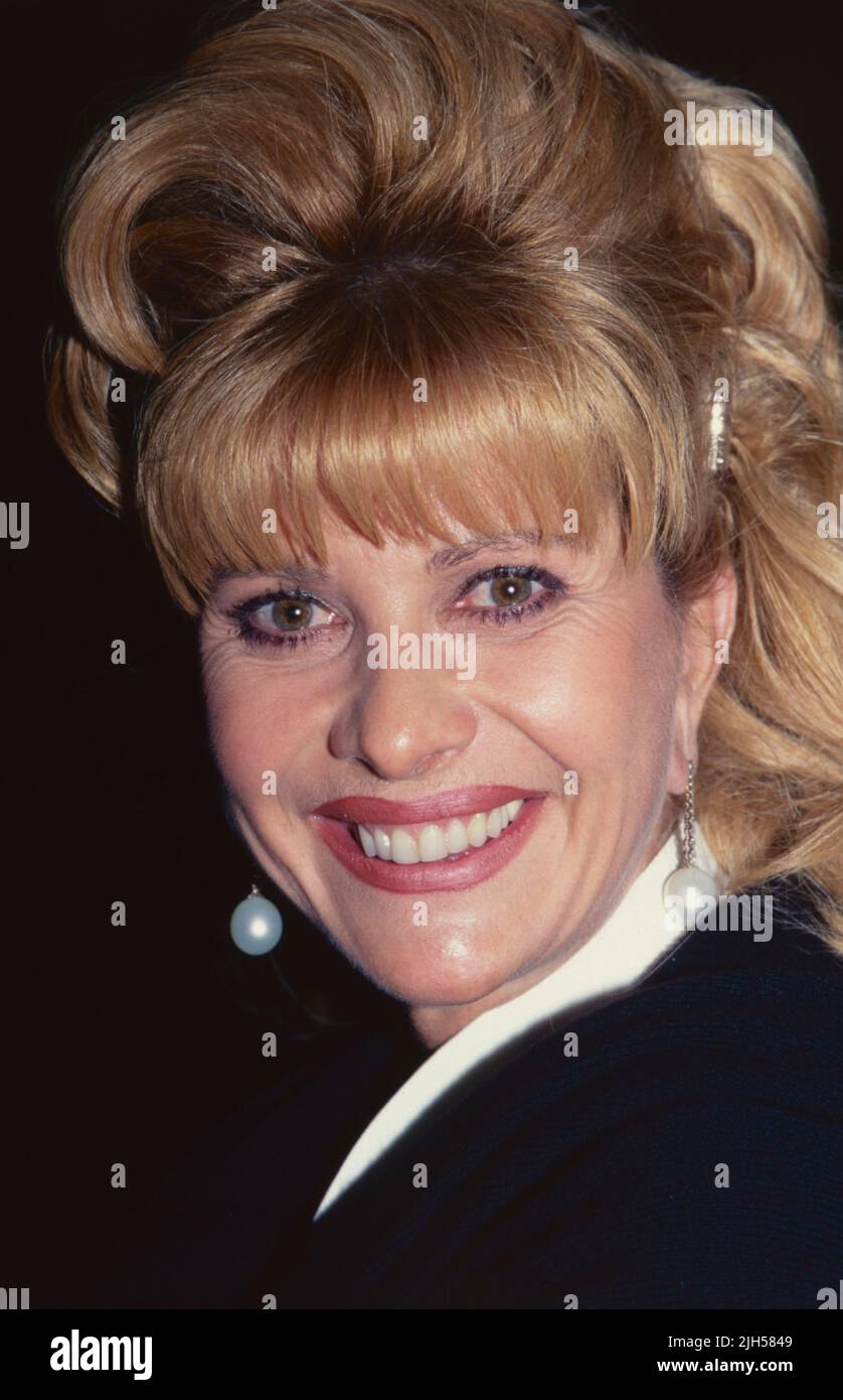 Ivana Trump in New York City on April 5, 1995. Photo Credit: Henry ...