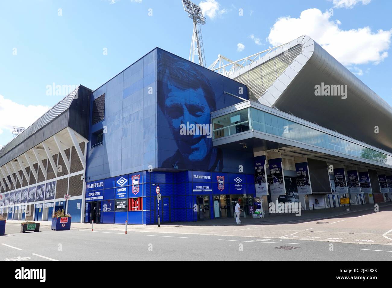 Ipswich, Suffolk, UK - 15 July 2022: Ipswich Town FC ground at Portman ...