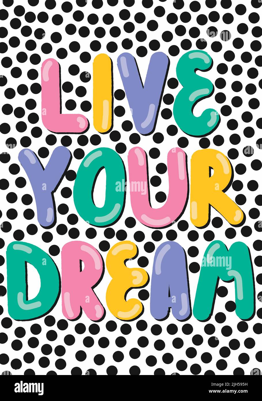 Live dot Stock Vector Images - Alamy