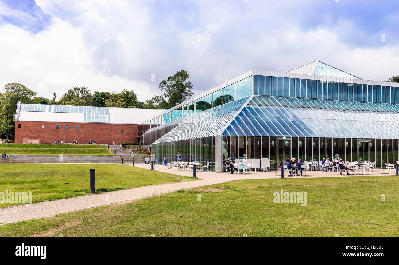 The Burrell Collection, Pollok Park, Glasgow, Scotland, UK. The Burrell ...