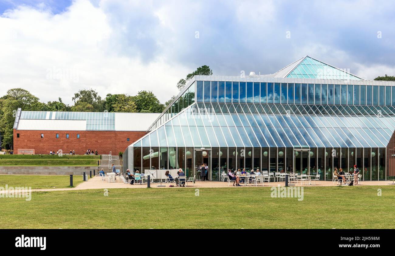 The Burrell Collection, Pollok Park, Glasgow, Scotland, UK. The Burrell ...