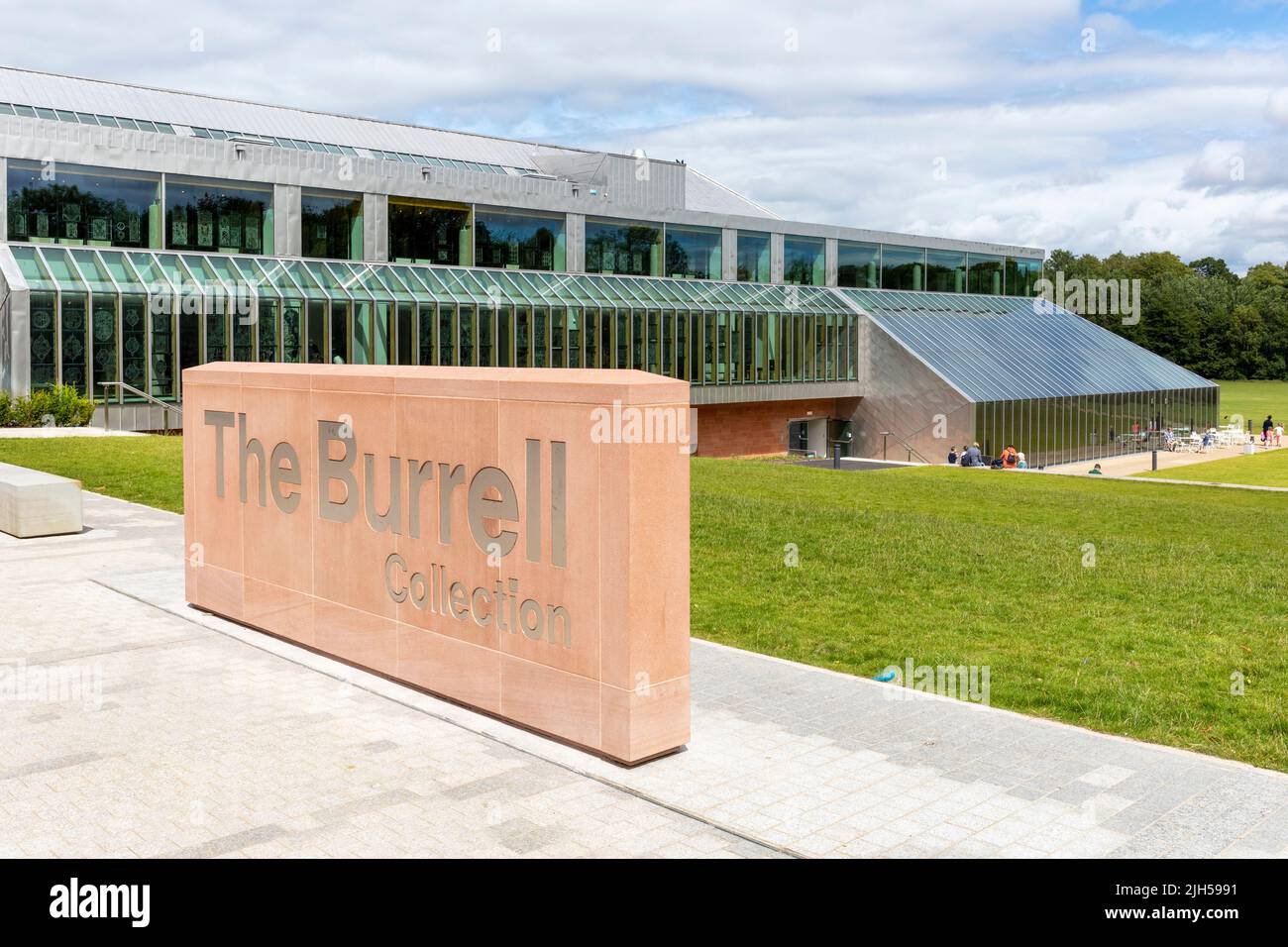 The Burrell Collection, Pollok Park, Glasgow, Scotland, UK. The Burrell ...