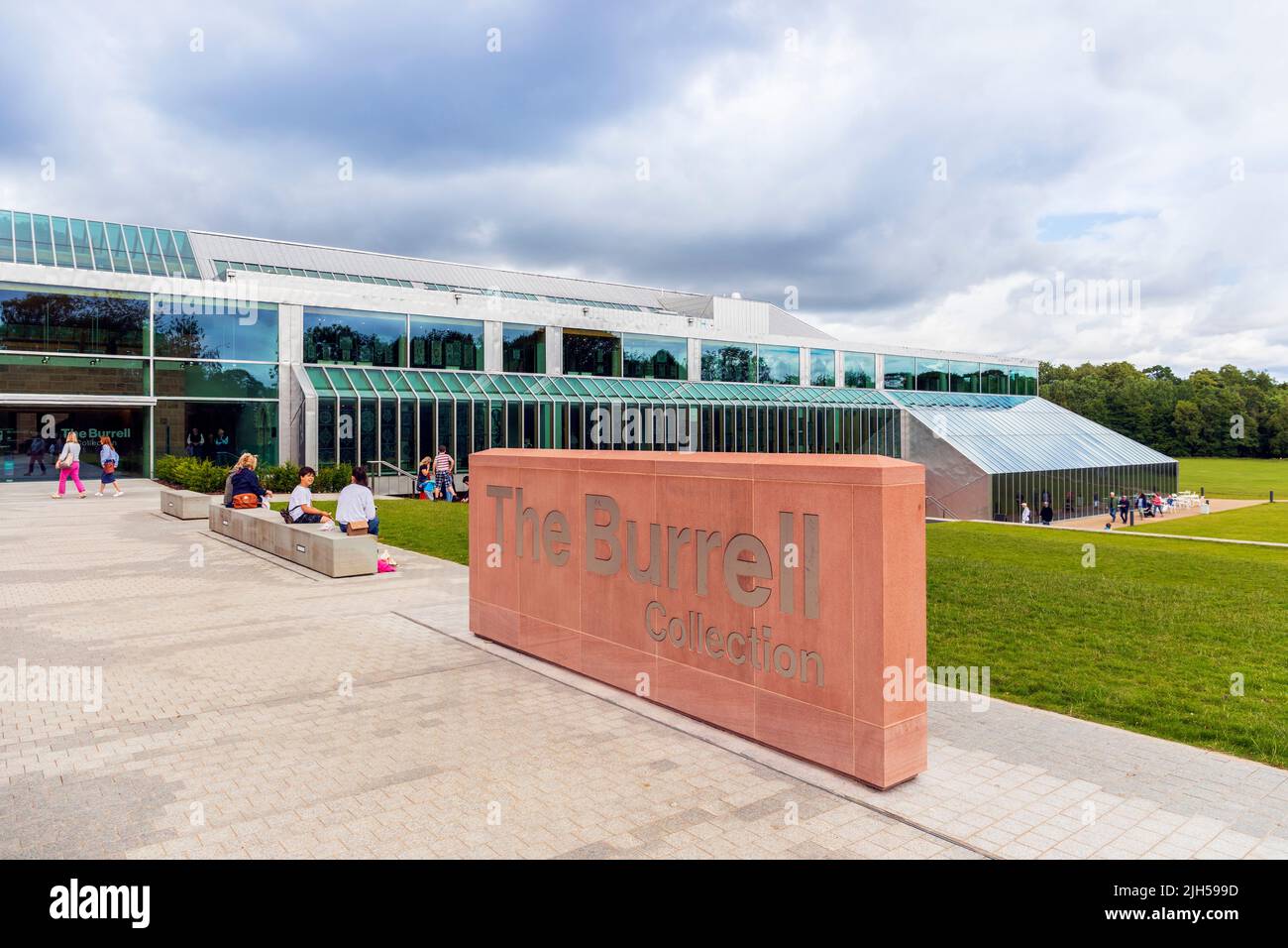The Burrell Collection, Pollok Park, Glasgow, Scotland, UK. The Burrell ...