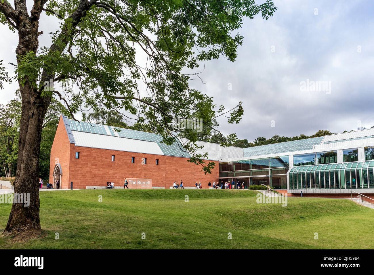 The Burrell Collection, Pollok Park, Glasgow, Scotland, UK. The Burrell ...