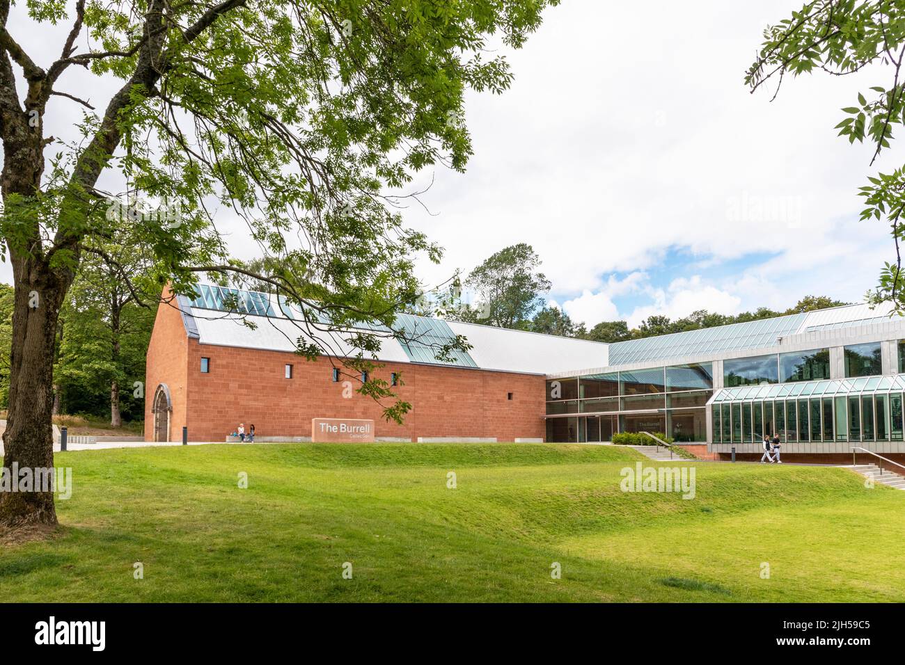 The Burrell Collection, Pollok Park, Glasgow, Scotland, UK. The Burrell ...