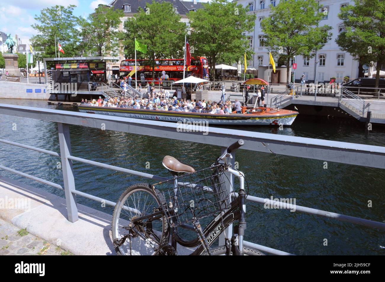 Copenhagen /Denmark/15 July 2022/Boat ride Canal Tours Copenhagen ...