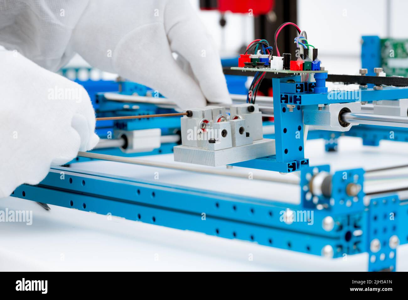 Precision instrument for photo-optical research in the laboratory of ...