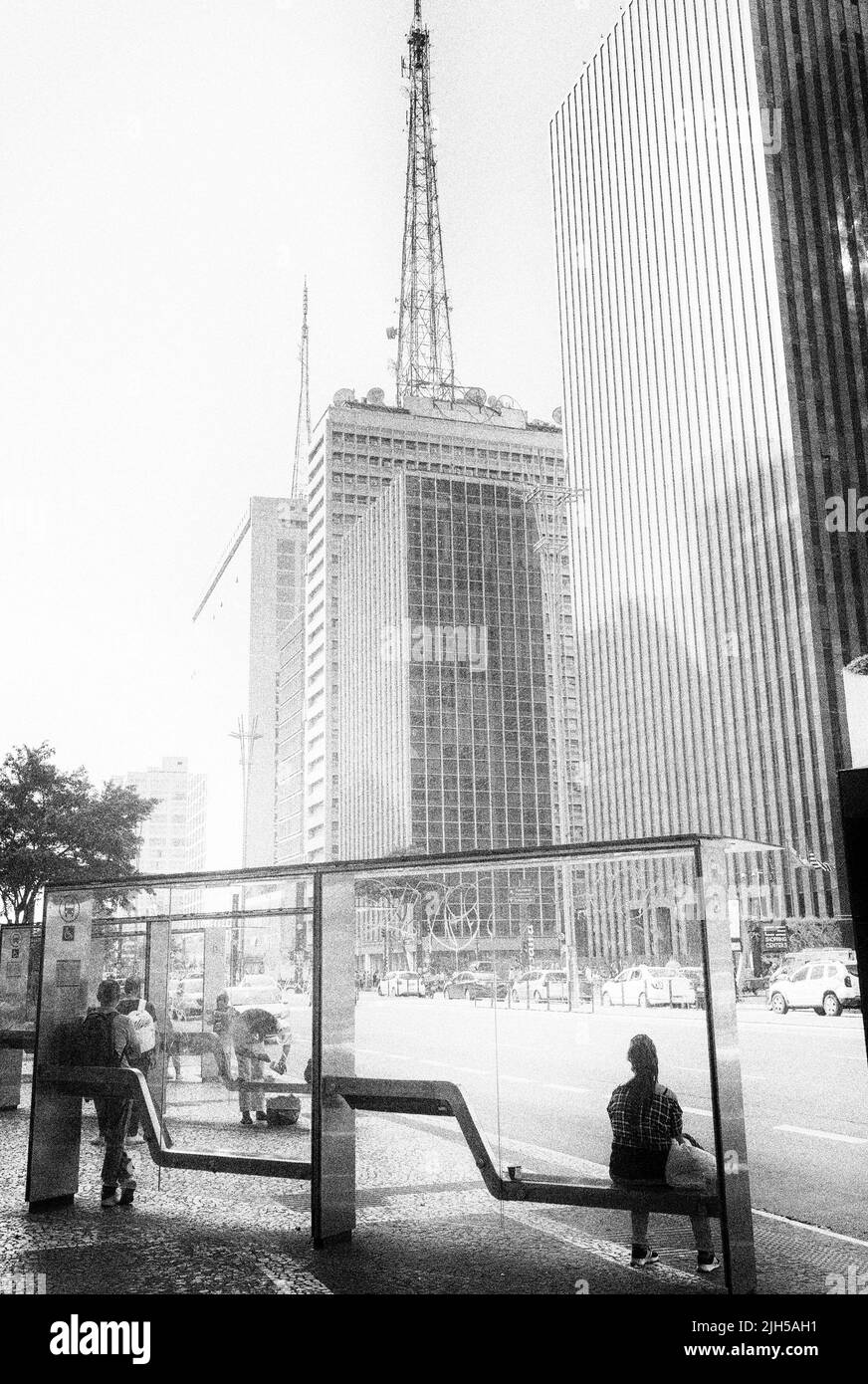 Metropolis centre Black and White Stock Photos & Images - Alamy