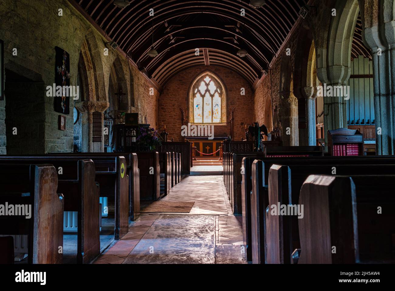 Wendron: St Wendrona Parish Church, Cornwall Stock Photo - Alamy