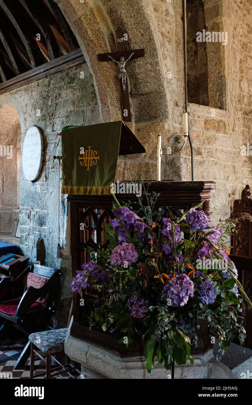 Church sermon 15th century hi-res stock photography and images - Alamy